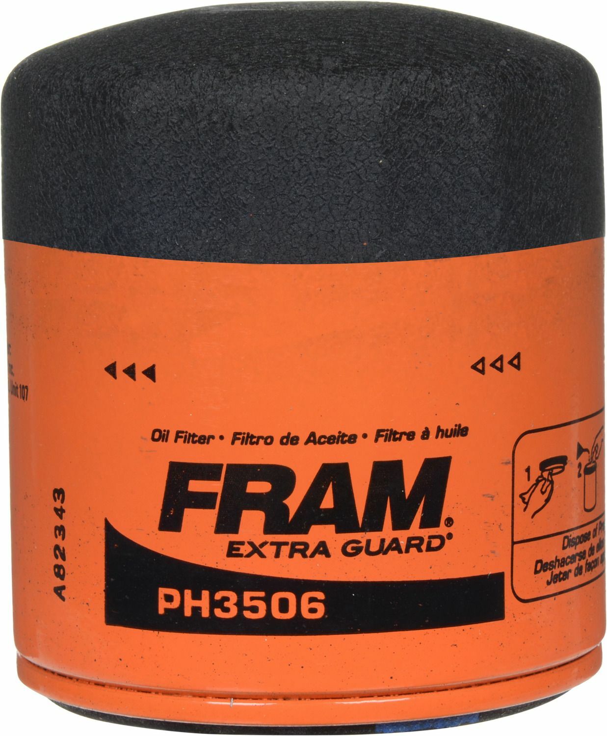 Fram PH3506 - cross reference oil filters | oilfilter-crossreference.com