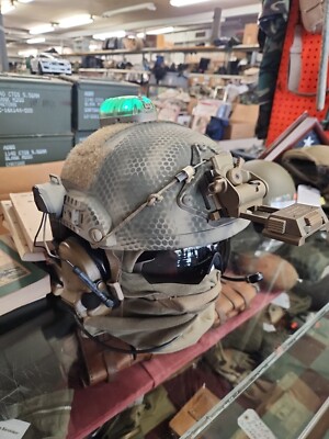 Ops-Core MAR TAN Maritime Ballistic Helmet, Tan, L/XL, COMBAT WORN | eBay