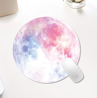 Round Planet Mouse Pad Office Mouse Pad Solar System Planets Mouse Pad ...