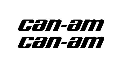 2 Canam Vinyl Decal Sticker Fits Can-am Spyder Ryker Brp Atv - Colors ...