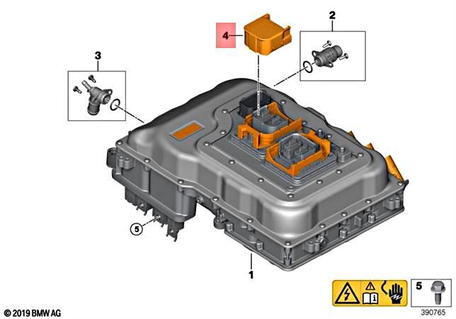Genuine BMW I BMW I3 I3s I8 Dummy Housing Connector Hv Accumulator ...