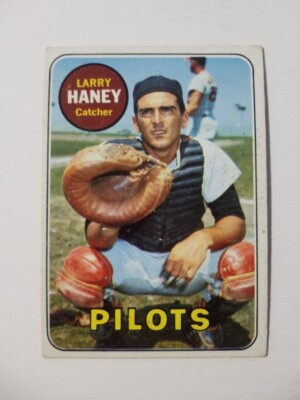 LARRY HANEY 1969 TOPPS BASEBALL CARD #209 SEATTLE PILOTS | eBay