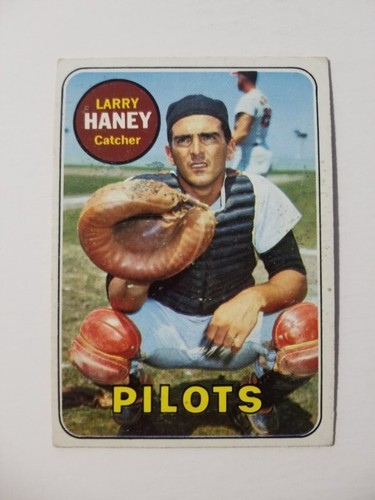 LARRY HANEY 1969 TOPPS BASEBALL CARD #209 SEATTLE PILOTS | eBay