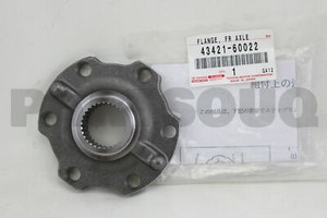 4342160022 Genuine Toyota FLANGE, FRONT AXLE OUTER SHAFT 43421-60022 | eBay