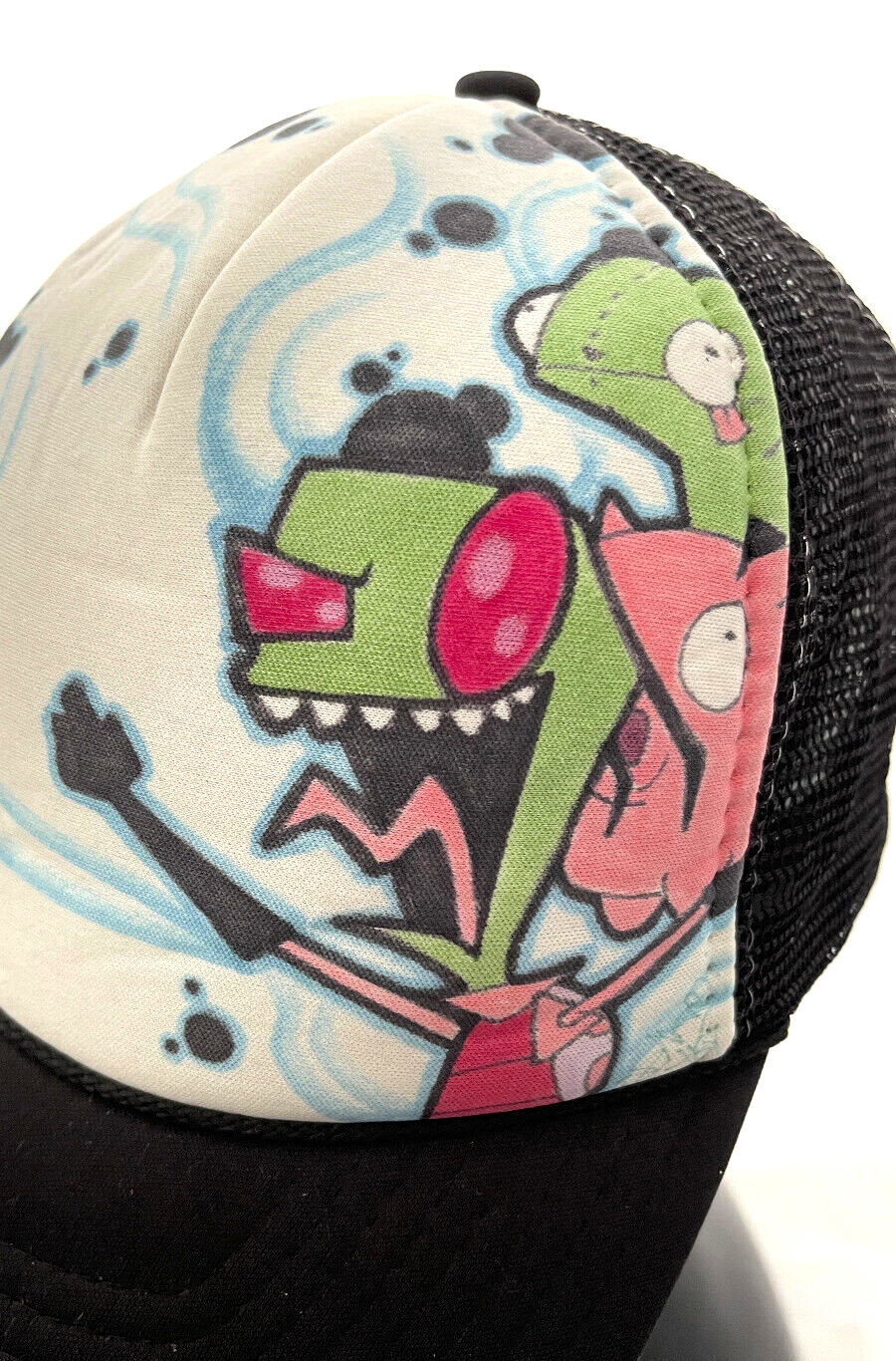 Invader Zim Gir Vintage Hat Trucker Snapback Nissin C… - Gem