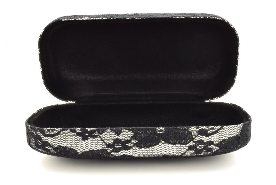 Hard Case Protective Cover Box Sunglasses Eyeglasses Floral Lace ...