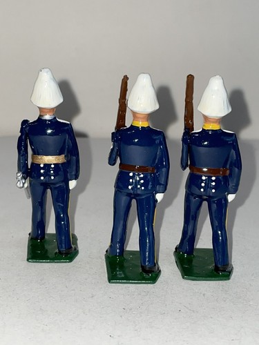 Vintage Lead Britains Ref 2035 - Svea Lifeguards w/ Officer - Swedish ...