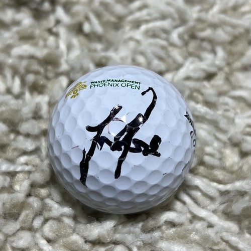 Justin Rose Signed Golf Ball Waste Management Phoenix Open Bridgestone ...
