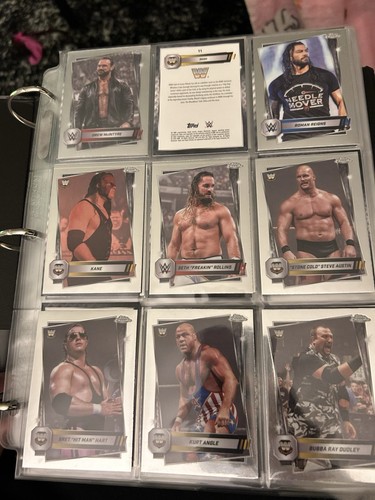 WWE 400+ card lot binder | eBay