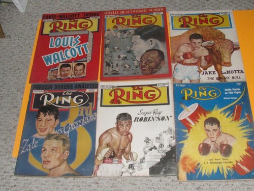 RING MAGAZINES (6) TOTAL 1948 -1949- 1953 PLASTIC SLEEVES | eBay