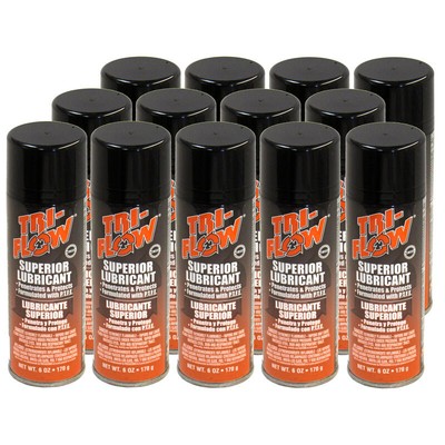 TriFlow Multi Purpose Lubricant TF20005 13pk; 6oz Aerosol Spray Mineral ...