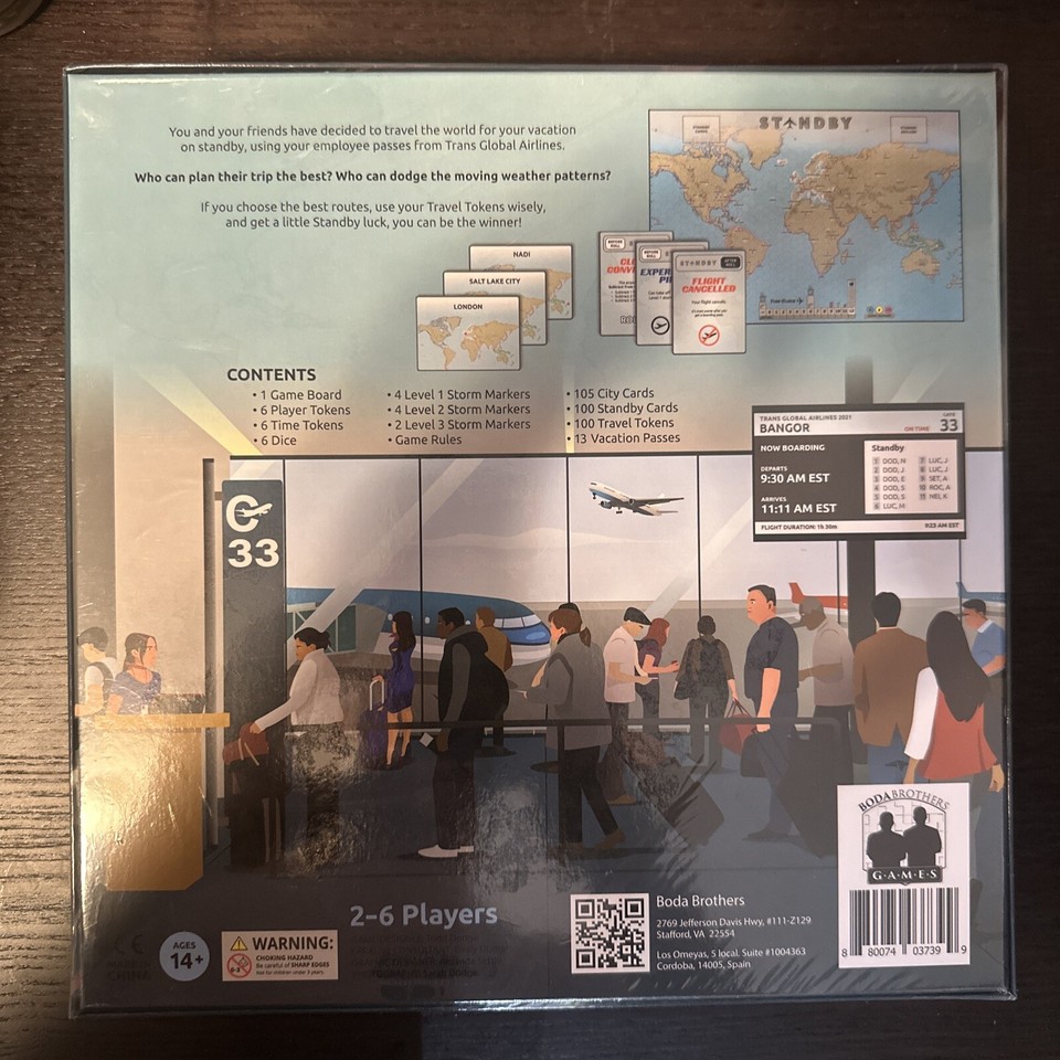 Standby First Flight Board Game New in box (NIB) Sealed | eBay