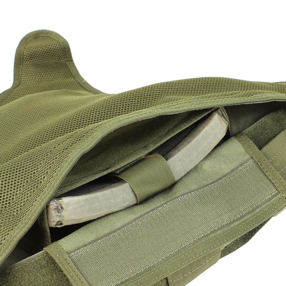 Condor DFPC Tactical Defender Plate Carrier Adjustable MOLLE PALS ...