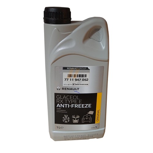 Antigel Liquide original Glaceol Rx Type E 1L Vert/Bleu 7711947052 | eBay