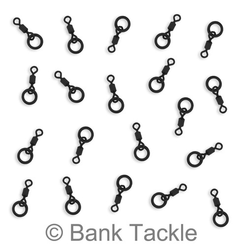 Micro Hook Swivels Size 22 Flexi Ring x 20 Carp Fishing Tackle Mini Rig ...