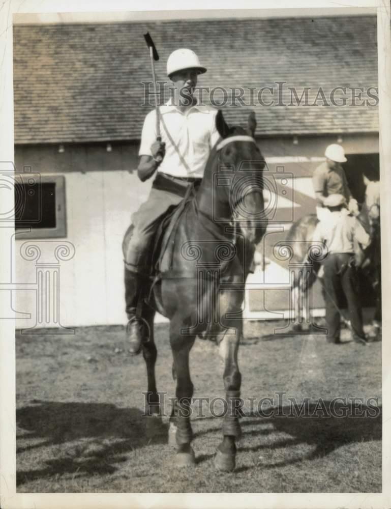 1933 Press Photo John Roosevelt playing Polo. - lry11603 | eBay