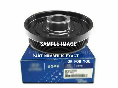 Genuine Damper Pulley 231242B000 23124 2B000 for Hyundai Veloster 2011 ...
