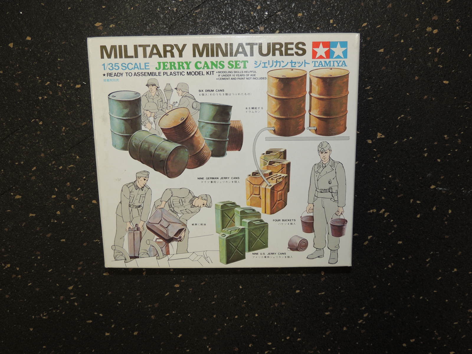 Tamiya Military Miniatures 1/35 Jerry Cans Set Model Kit | eBay