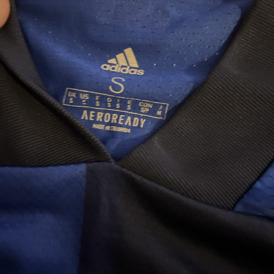 FC Cincinnati Shirt Mens Small Blue MLS Soccer Adidas AEROREADY Mercy ...
