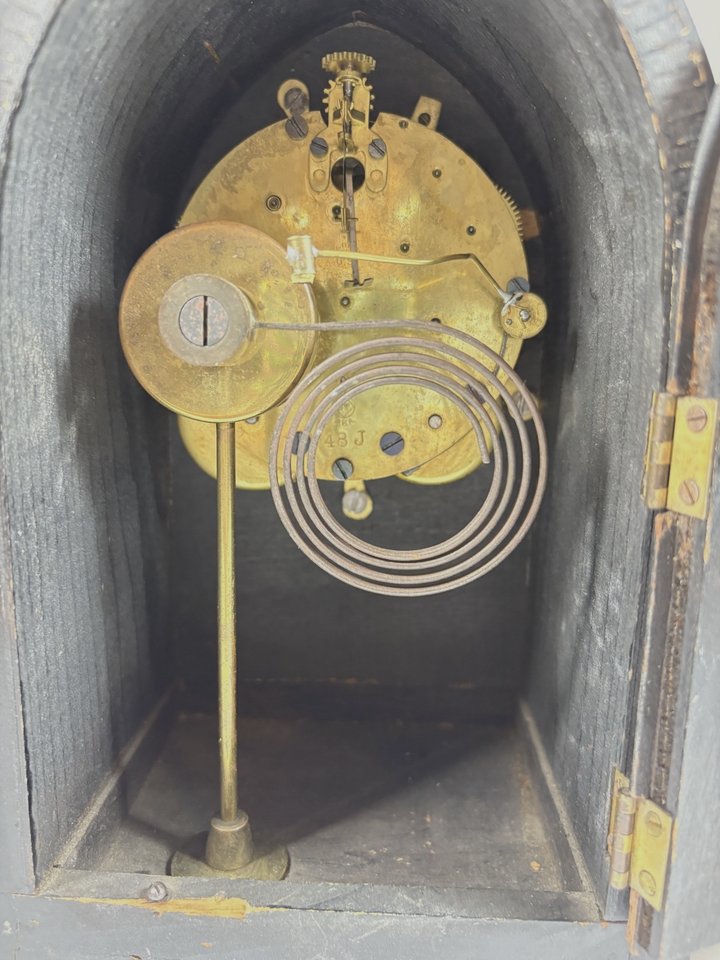 Antique Seth Thomas Gothic Style Mantel / Shelf Clock, Runs & Strikes ...