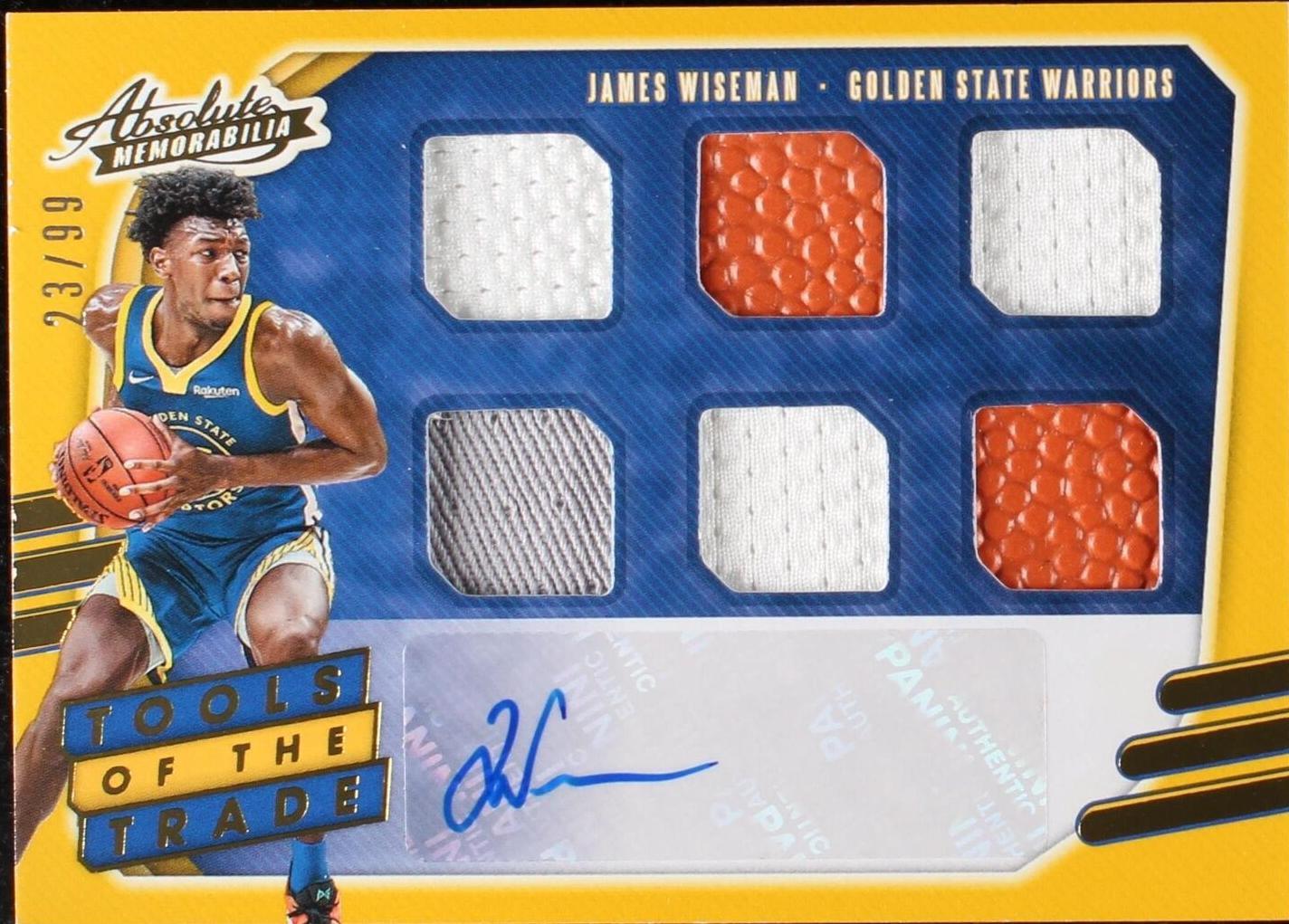 2020-21 Panini Absolute Memorabilia - Tools of the Trade Six Swatch ...