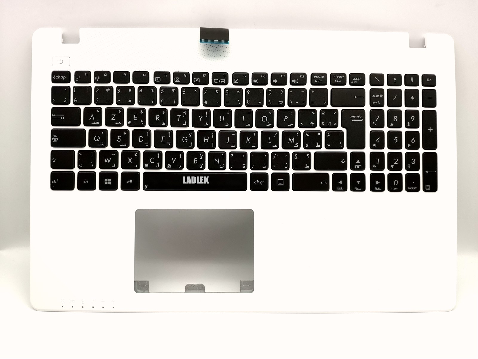 New Arabic keyboard for Asus X550 F550 A550 K550 P550 R510 white ...