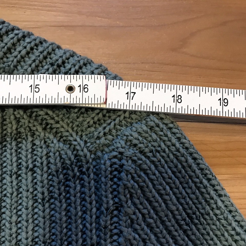 Phase Eight Knit Cardigan Large 18 UK One Button Lagoon Blue Lagenlook ...