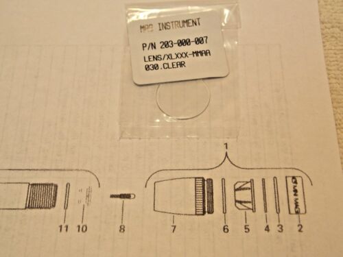 Authentic OEM "AA" Mini Maglite Replacement Lens #108-000-046 | eBay