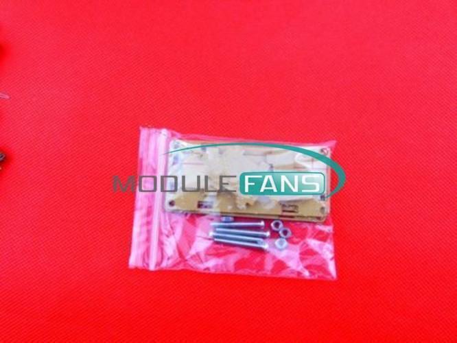 4-Digit LED Digital Electronic Clock DIY Kit Light Control Case Red ...