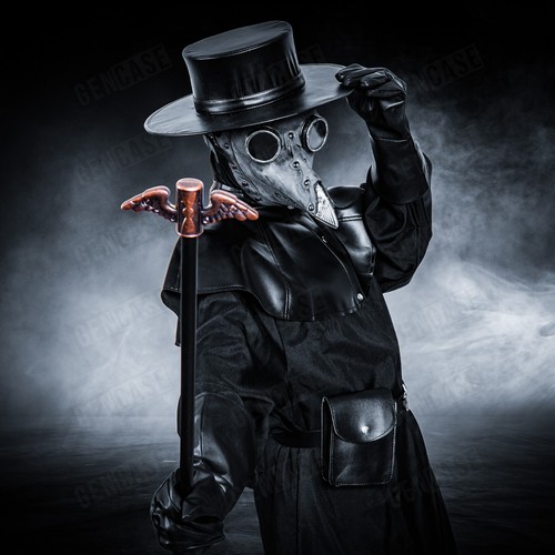 Plague Doctor Steampunk Halloween Burning Man Cosplay Costume Set w ...