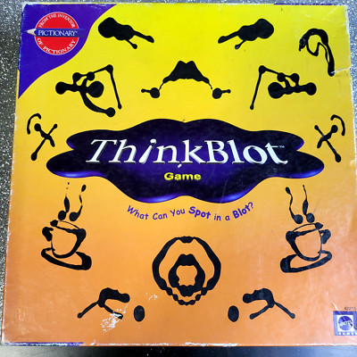 Think Blot Board Game Interpretation Game COMPLETE | eBay