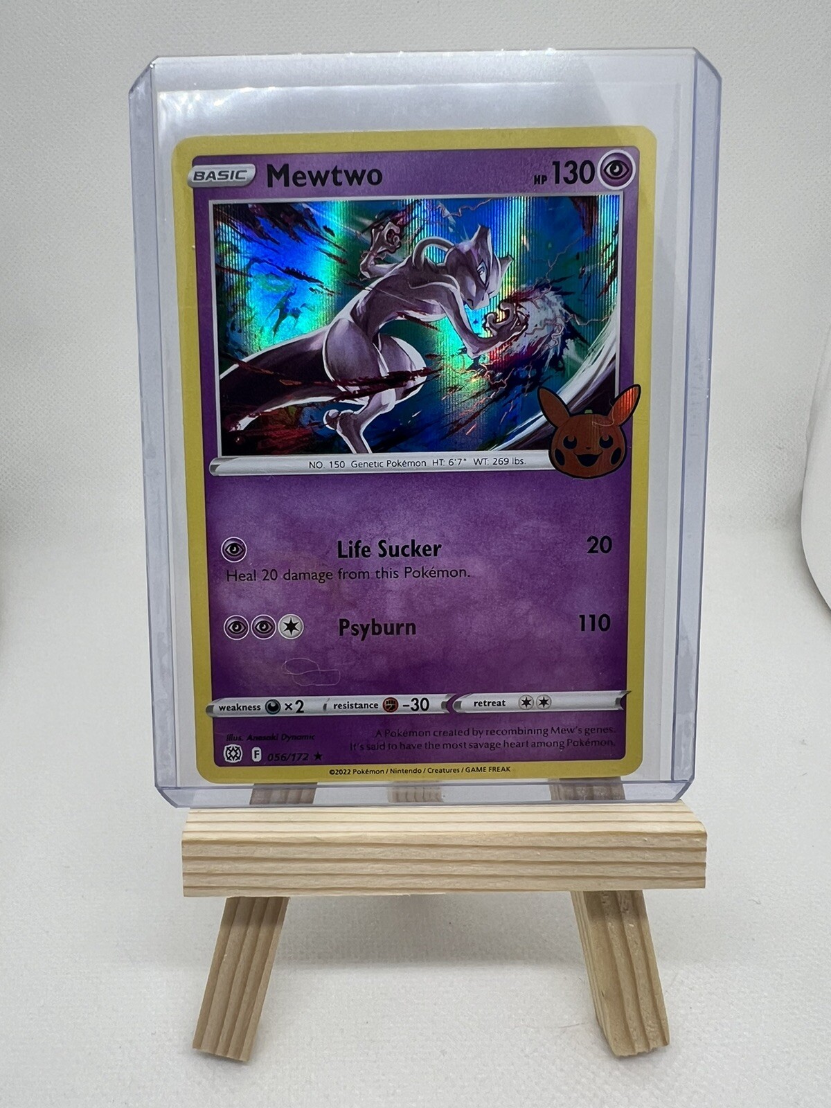 Pokémon TCG Mewtwo Promo (Trick or Trade Halloween) 056/172 ...