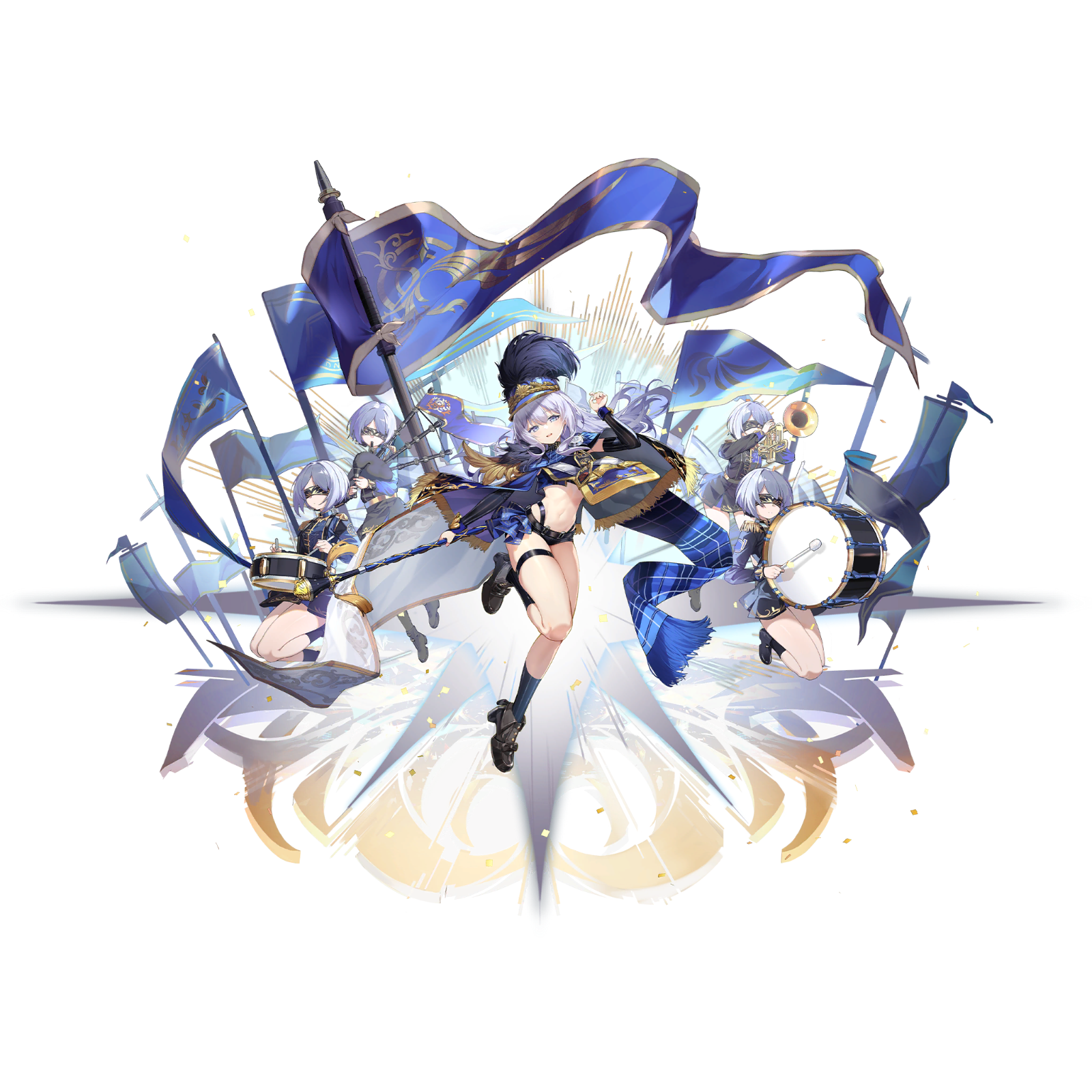 Undine NE2 Project Neural Cloud Weatherproof Anime Sticker 6" Car Decal ...