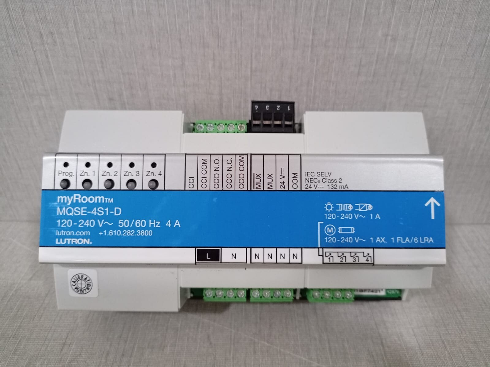 Lutron MQSE-4S1-D 120-240 V -56-60 HZ 4A Switching Power Module - W ...
