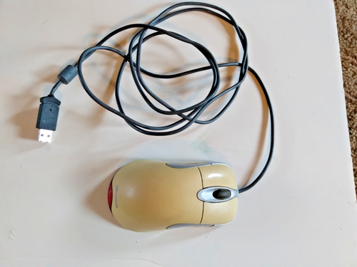 Microsoft IntelliMouse Optical Mouse USB/PS2 5-Button white/silver/red ...