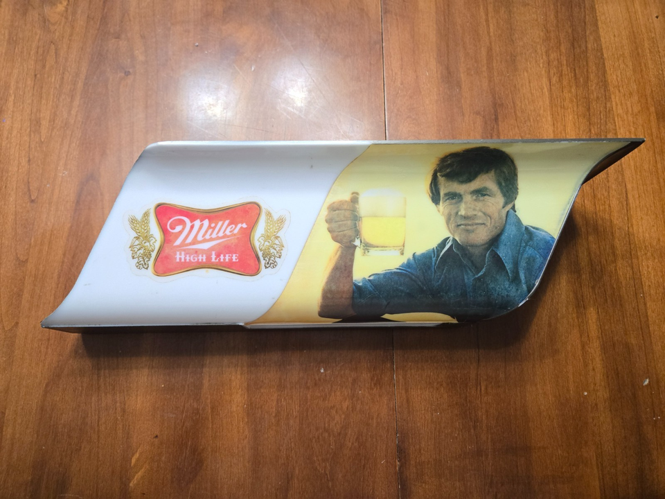 2 Vintage 1978 Miller High Life Cash Register Plastic Beer Light Covers ...