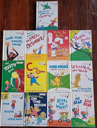 Lot Of 13 Bright and Early Books for Beginning Beginners - Berenstain ...