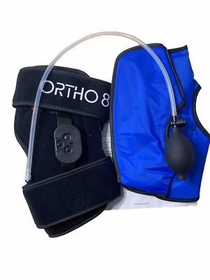 Cryo Pneumatic Knee Orthosos Brace 2 ROM Hinges With 2 Gel Packs And ...