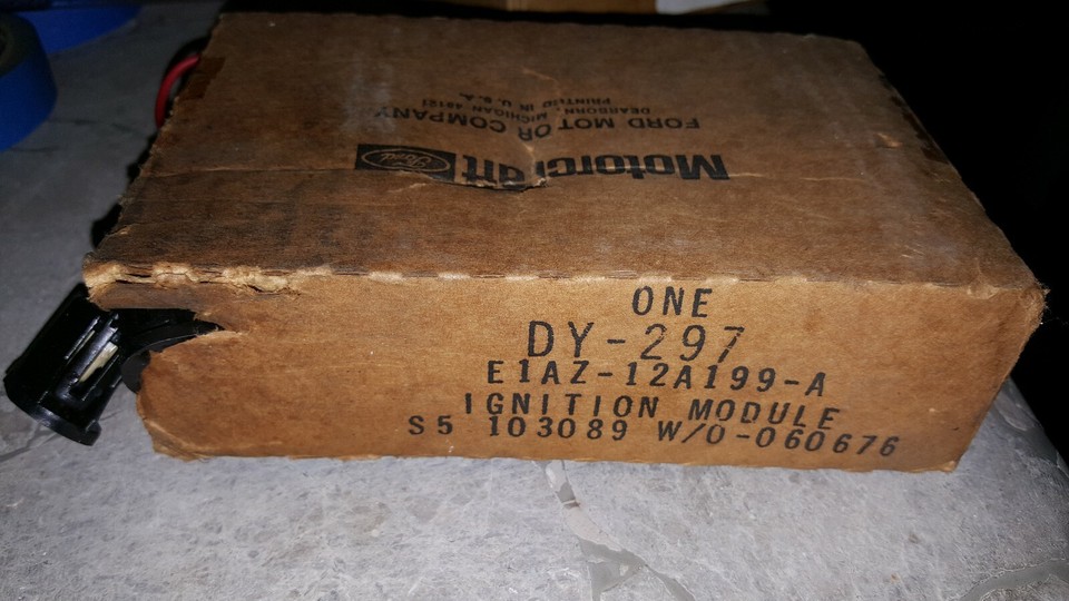 Ford Motorcraft OEM Ignition Module DY297 Ford Part# E1AZ 12A199 A | eBay