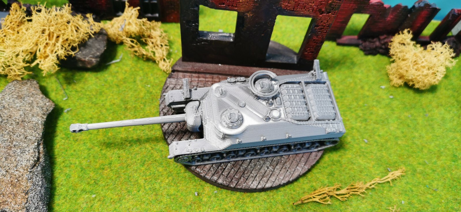 T28 US Battle Tank WOT Model Unpainted Tank WW2 Scale 1:87 1:72 1:56 | eBay