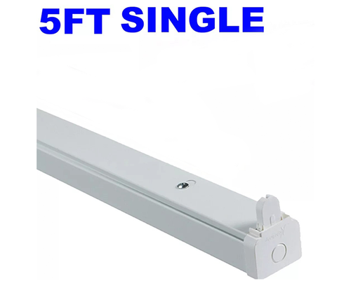 Single Twin T8 LED Batten Tube Fitting Fluorescent Double Wall Light ...
