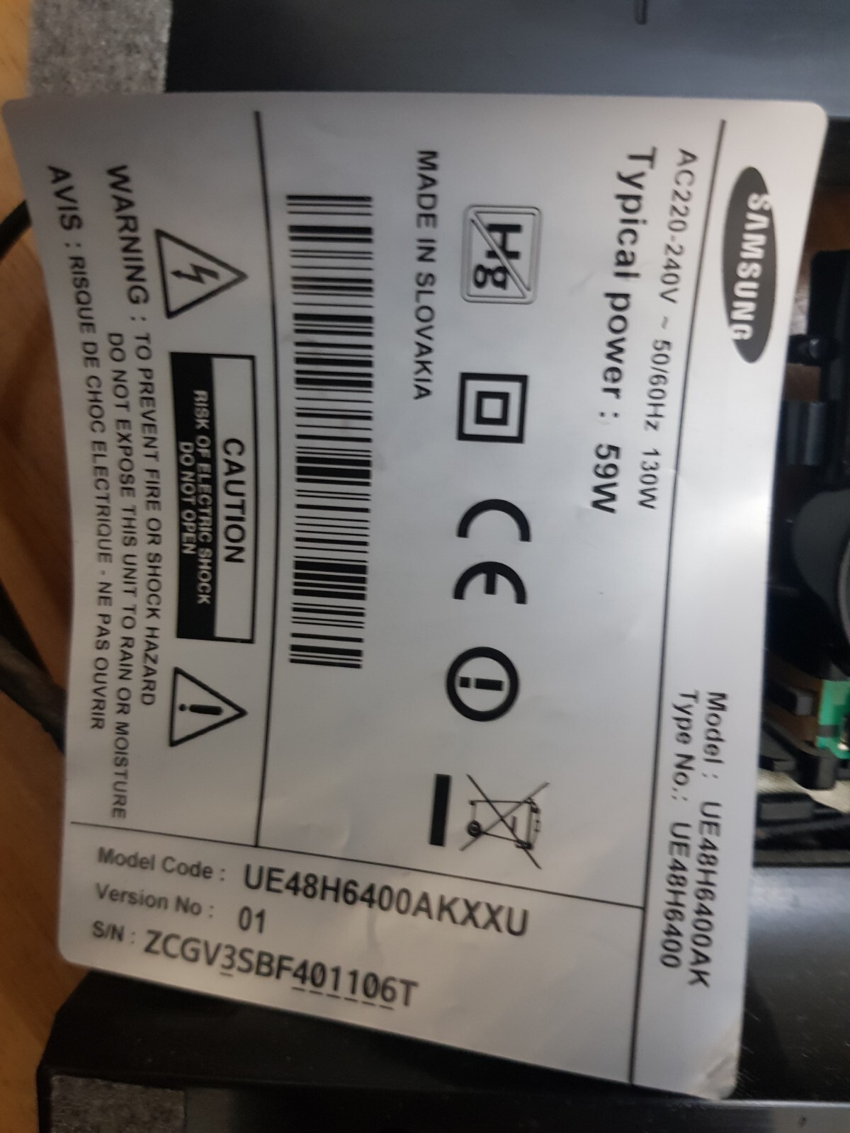 SAMSUNG FULL REPAIR KIT FOR 48' MODEL | Grelly UK
