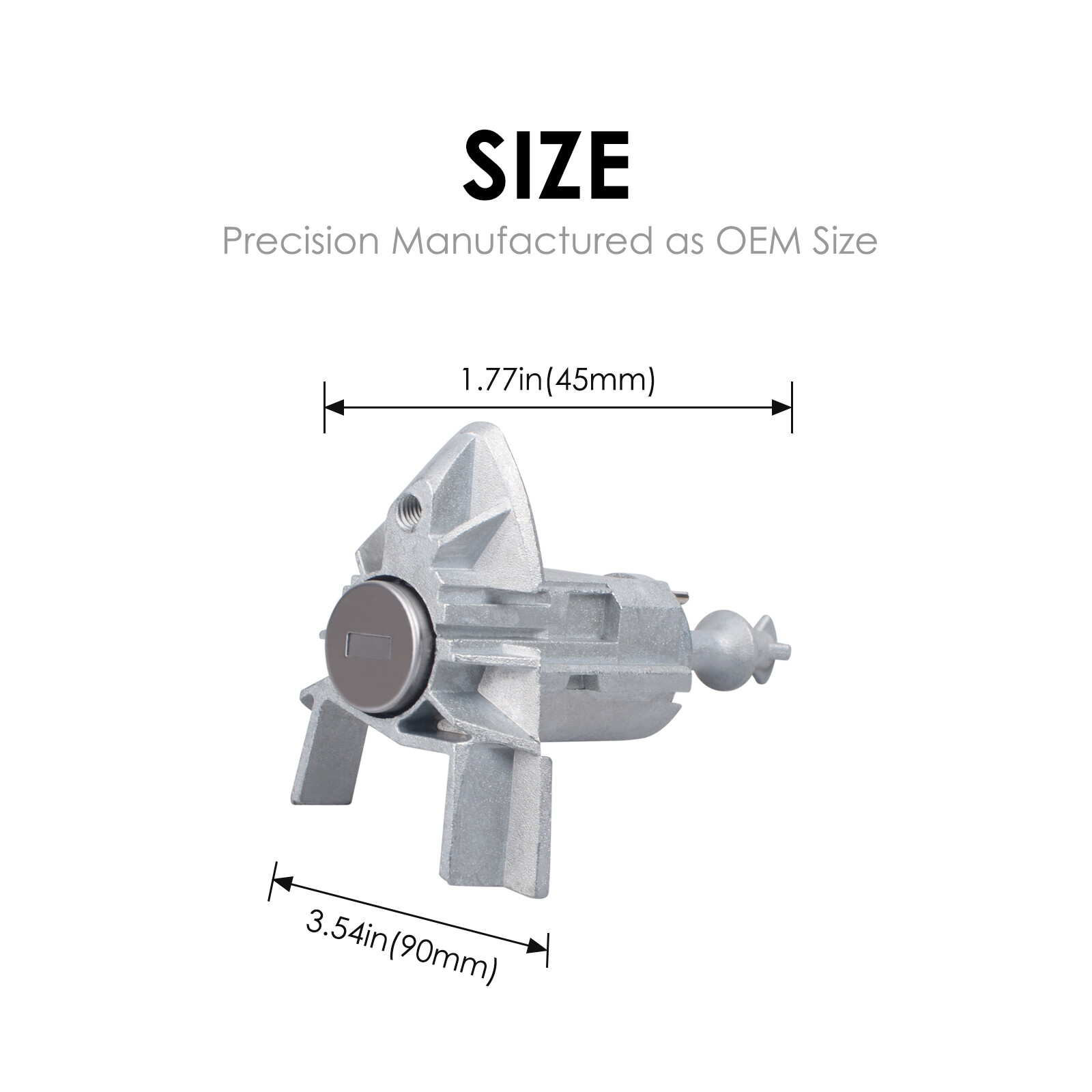 Front Left Door Lock Barrel Cylinder W/2 Keys For BMW X5 E53 99-06 ...