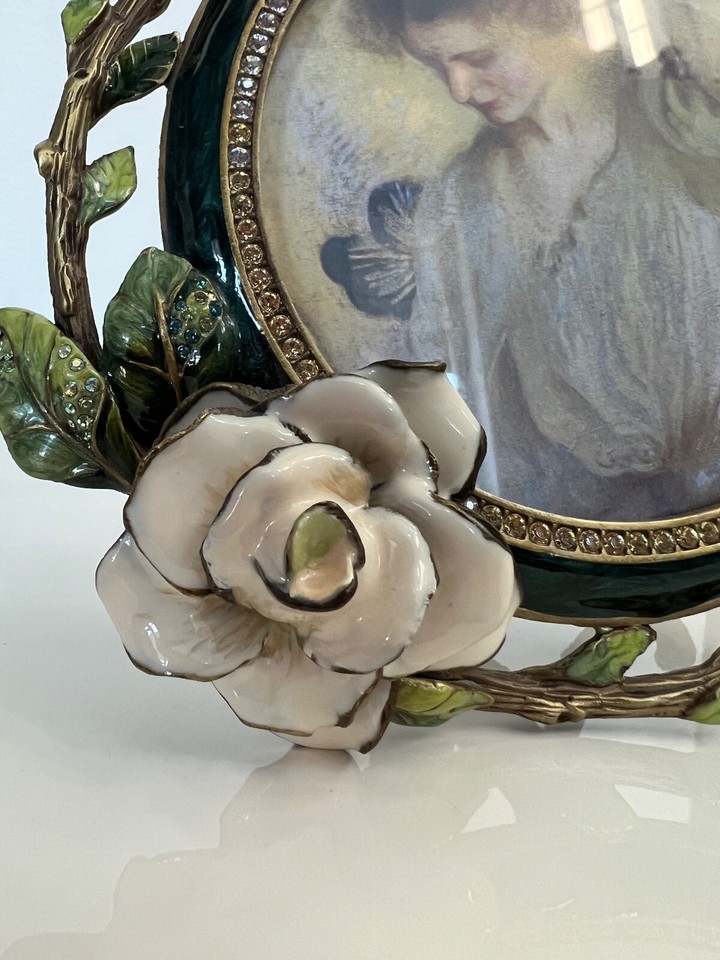 Jay Strongwater - Hand Signed 2007 - Gardenia Picture Frame | eBay