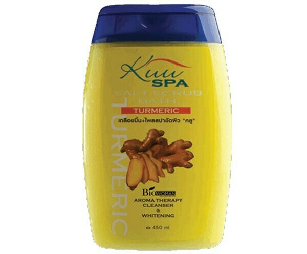 KUU SPA SALT SKIN BODY SCRUB BATH 2X TURMERIC | eBay