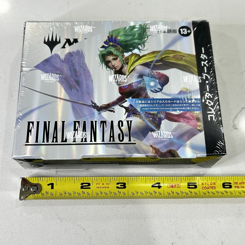 MTG Final Fantasy Collector Booster Box Magic The Gathering FF Japanese ...