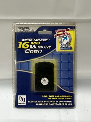 Playstation 2 Mega Memory Card 16 MB Memory Card, Interact | eBay