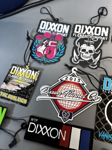 Dixxon Flannel sticker lot of 25 Shirt Men's Medium M stickers | eBay