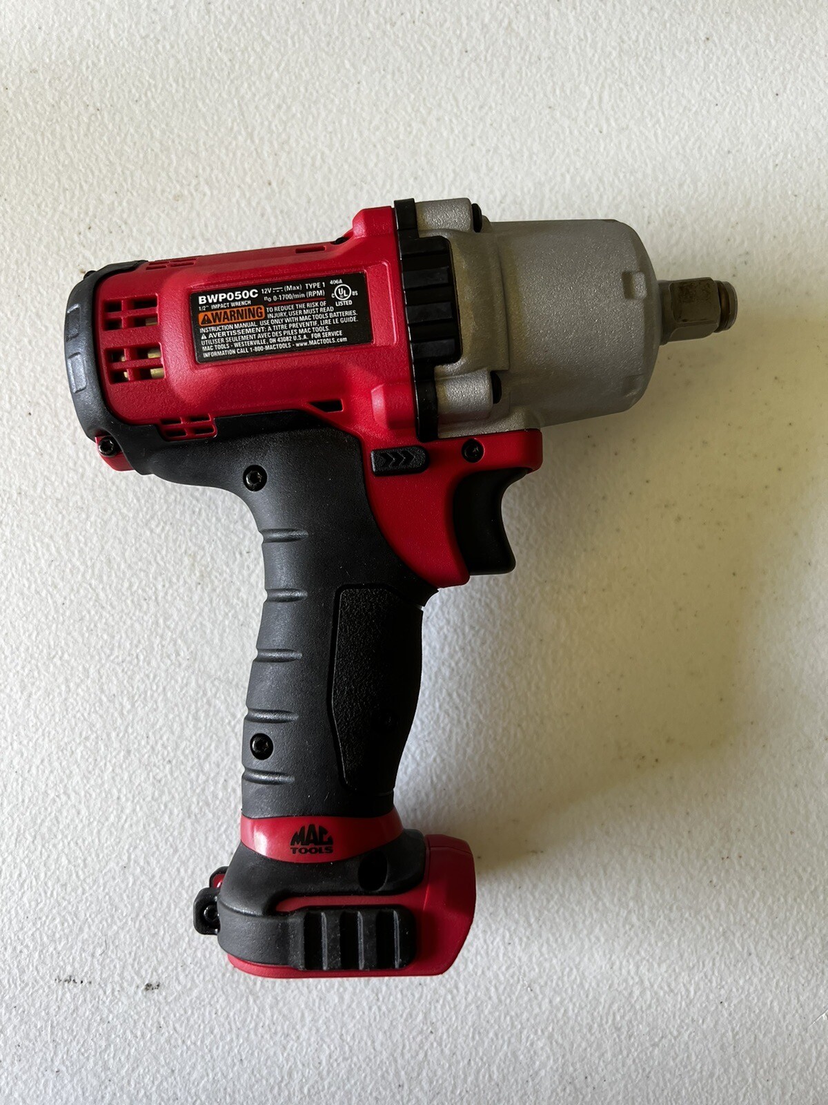Mac Tools Impact Wrench BWP050 | eBay