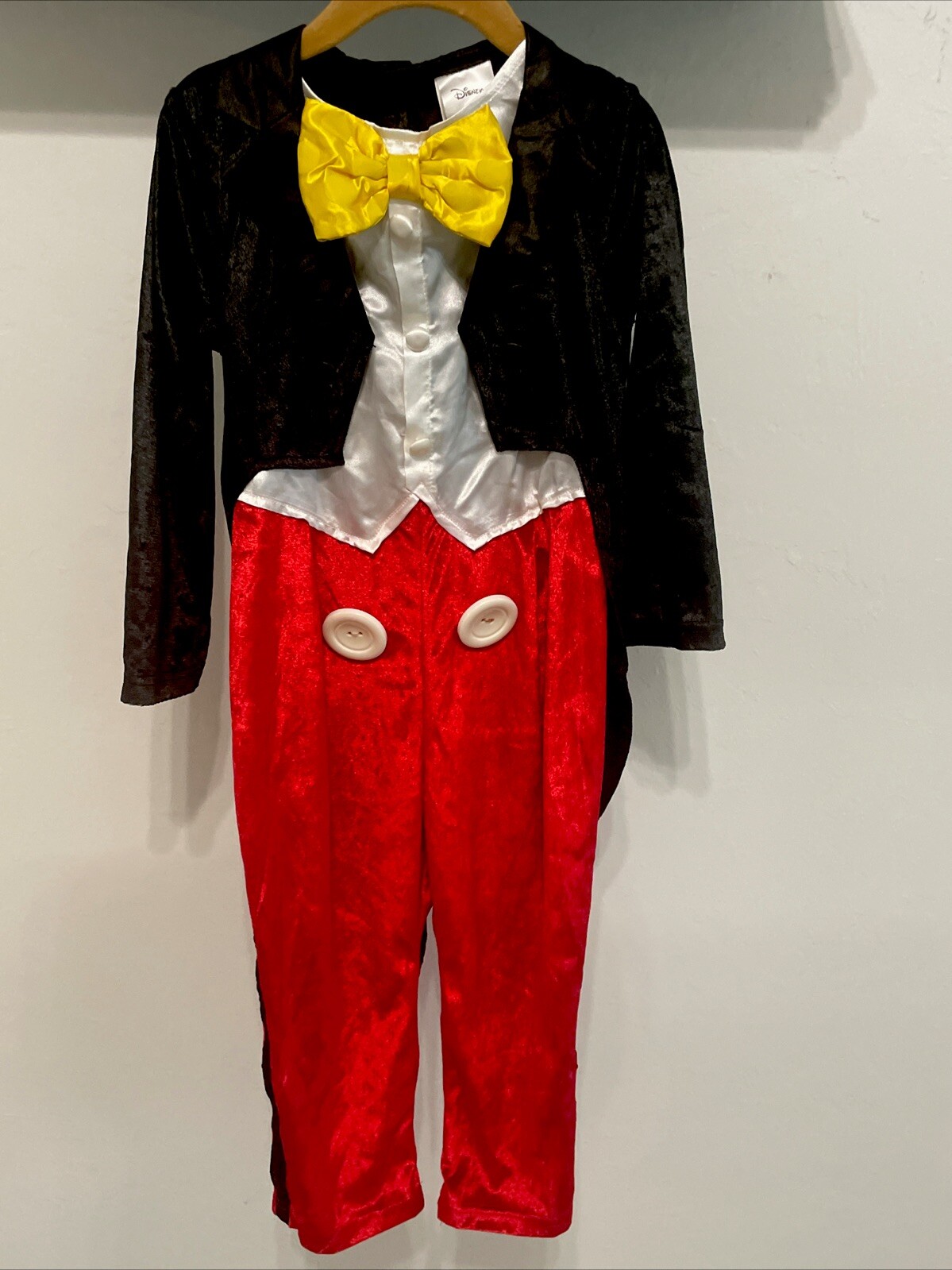 Mickey Mouse Suit Tuxedo Halloween Costume Todler - Gem